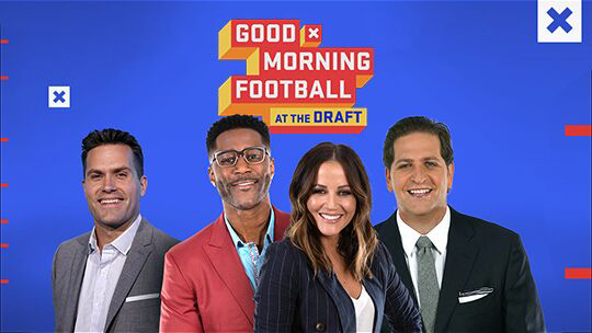 Good Morning Football at the Draft - On Camera Audiences